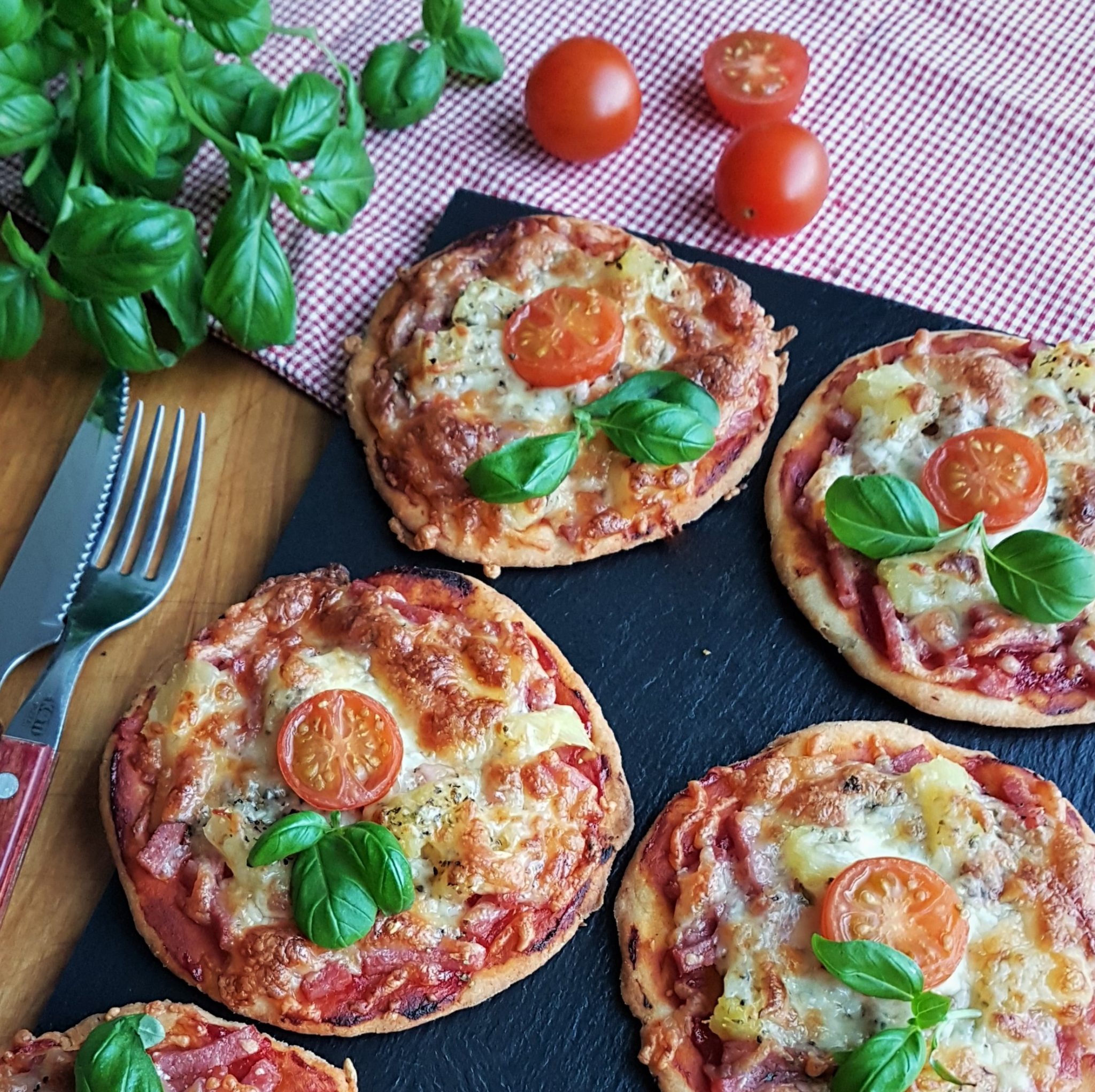 Gluteenittomat pikkupizzat - Himoleipuri